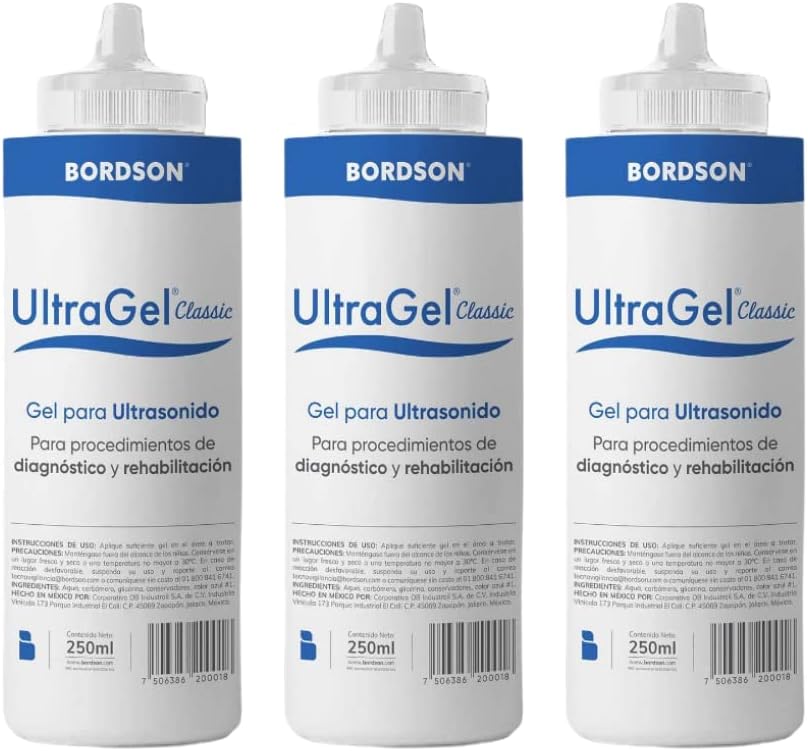 Bordson® UltraGel® Classic - Gel Conductor para Ultrasonido Azul ...