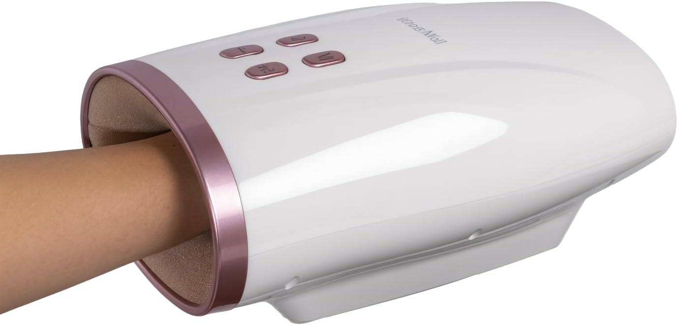 NuvoMed Cordless Heat Therapy Hand Massager Instruction Manual (Model ...