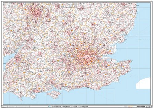 Southeast England District Postcode Map : OMD: Amazon.es: Libros