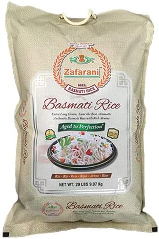 Amazon.com : India's Premium Quality Zafarani Aged basmati Rice GMO ...