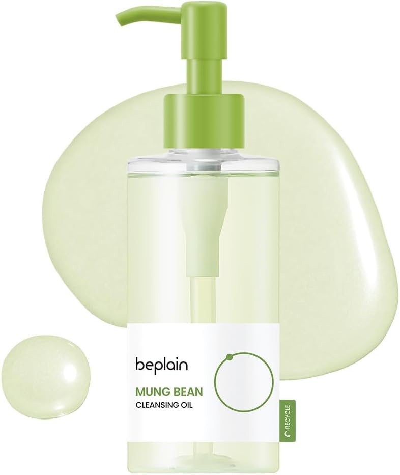 Amazon.com: beplain Mung Bean Cleansing Oil & Cleansing Foam & Clay ...