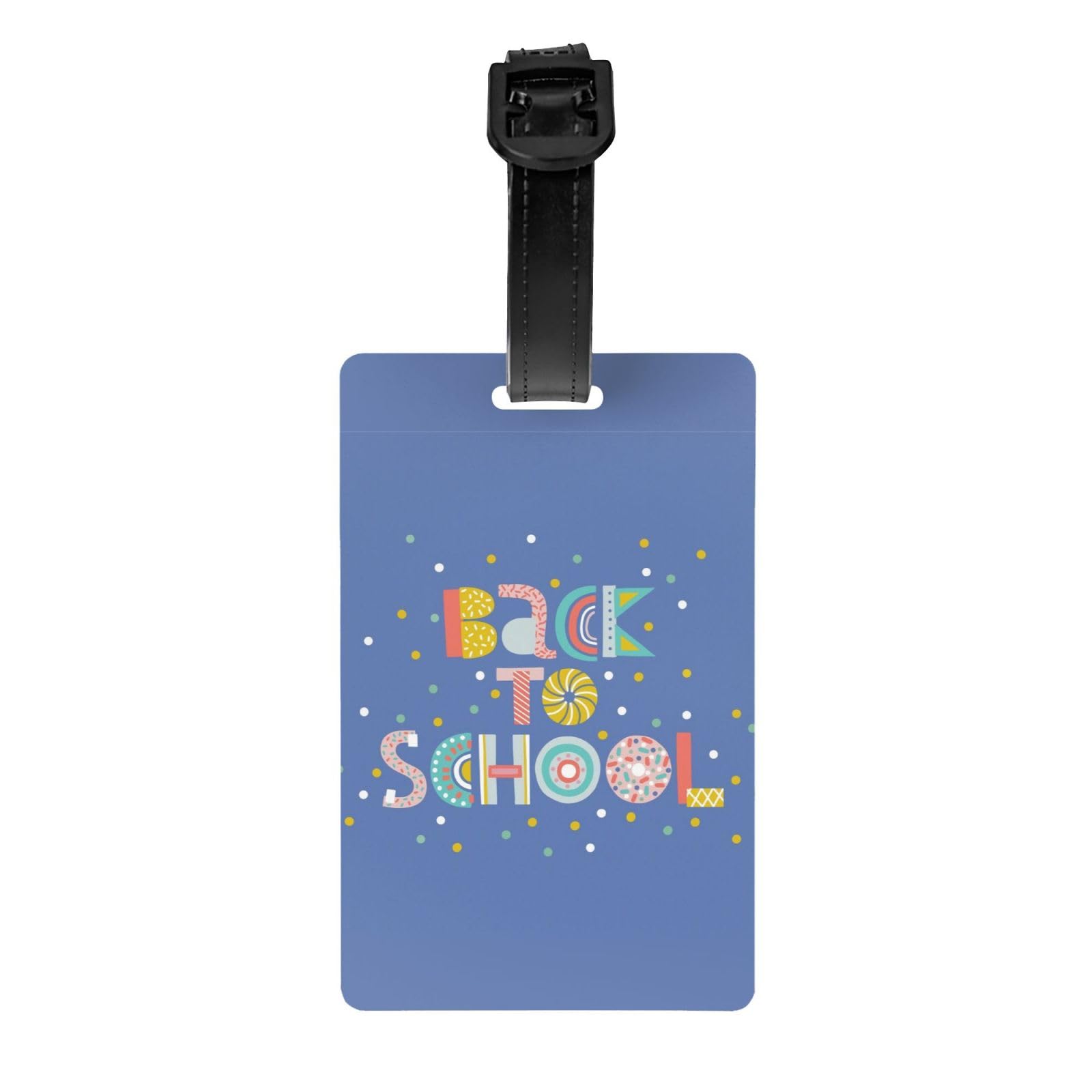 Backpack Name Tags For Teachers