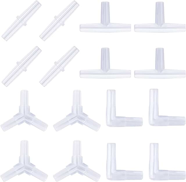 Amazon.co.uk: plastic tubing connectors
