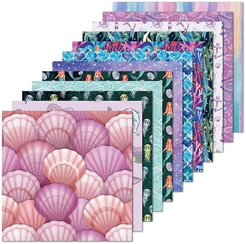 Desecraft 48 sheets 12x12 Scrapbooking Cardstock Decorative Paper Pack ...