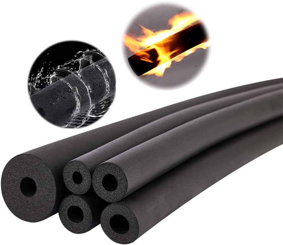 HAIRIT 15mm 20mm Thick Pipe Insulation Lagging, Foam Pipe Lagging16mm ...