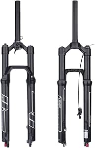 Amazon.com: 26/27.5/29 Inch Bike Suspension Fork, 1-1/8" Straight Tube ...