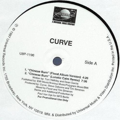 Curve - Chinese Burn (4-track USA 12" Single) - Amazon.com Music