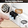 Window Locks, 4 Sets of Sliding Window Locks Secure Up and Down Windows ...