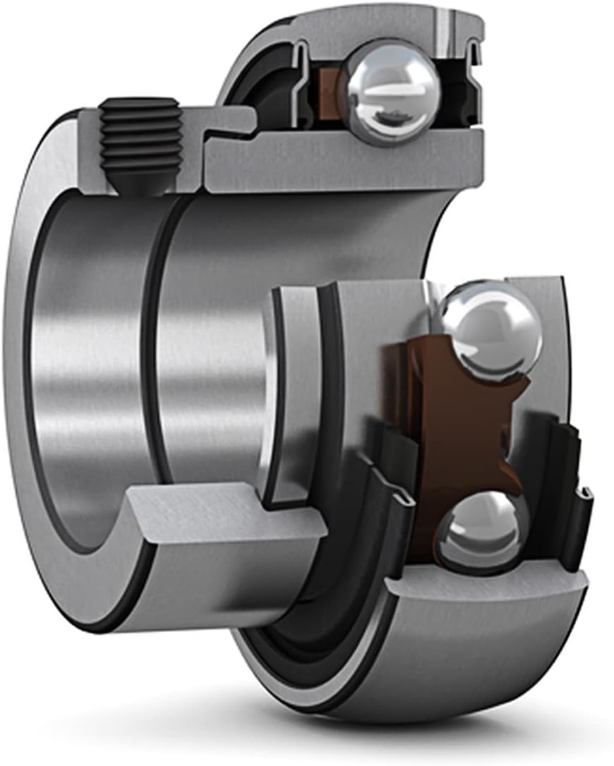 SA206 YET206 GRAE30-NPP-B Chrome Steel Bearing Insert With Eccentrjc ...