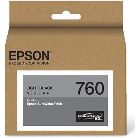 Epson Tinta de Cartón color Negro UltraChrome, T40W120 : Amazon.com.mx ...
