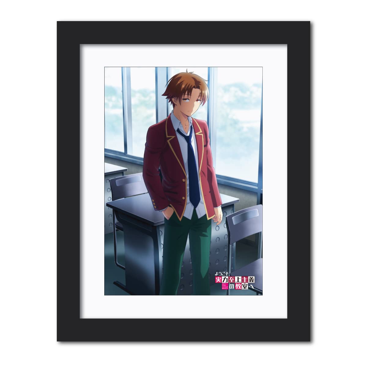 TenorArts Classroom of the Elite Poster Anime Laminated Framed Painting ...
