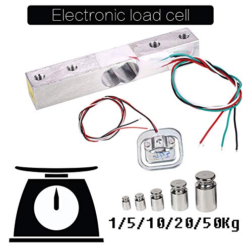 Buy YZC-133 Model 5-10V DIY 1/5/10/20/50kg Load Cell Performance Scale ...