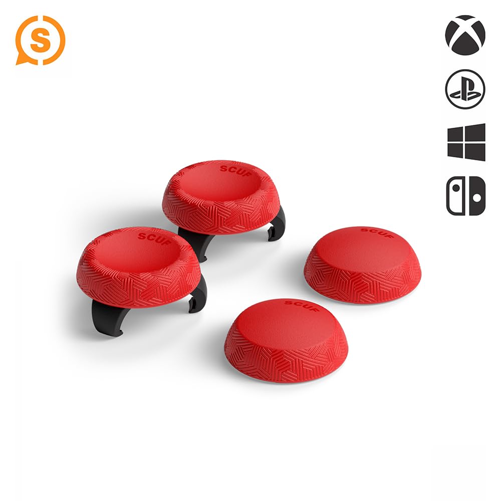 Amazon.com: SCUF Control Thumbstick Grips - 4 Pack with 2 Bases ...