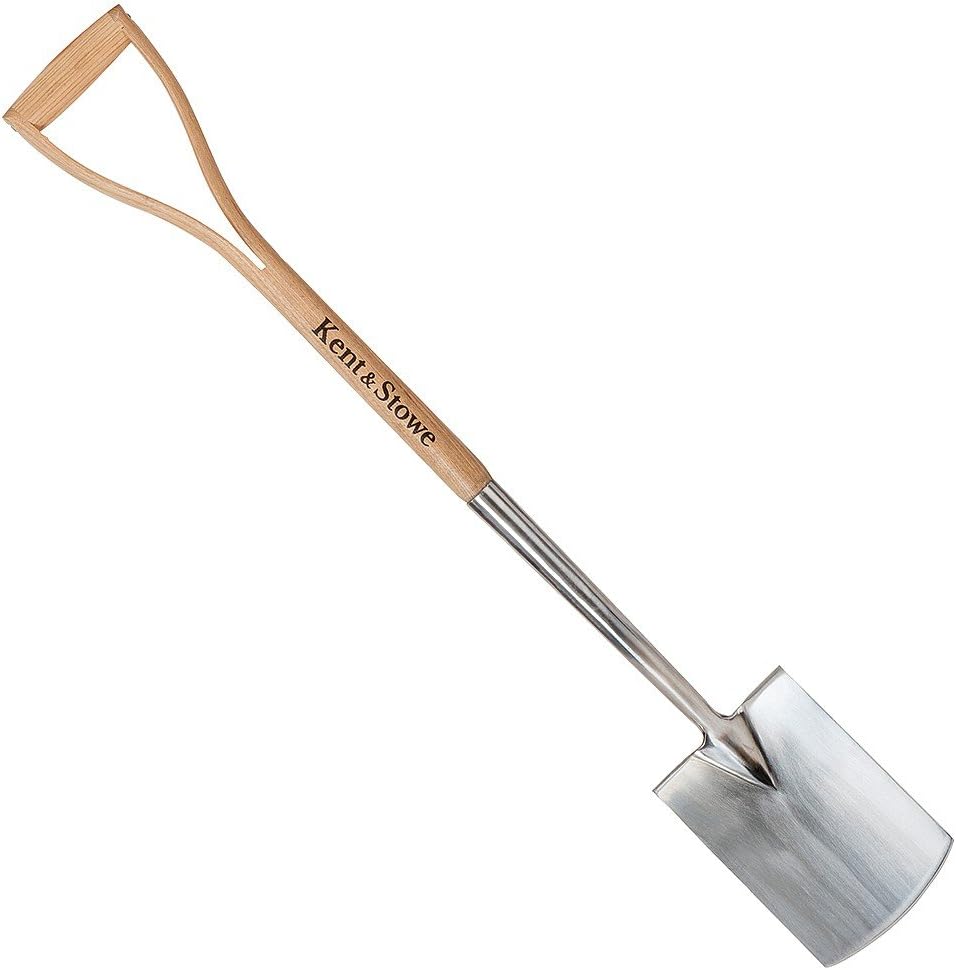 Kent & Stowe Garden Life Stainless Steel Lightweight Digging Spade ...