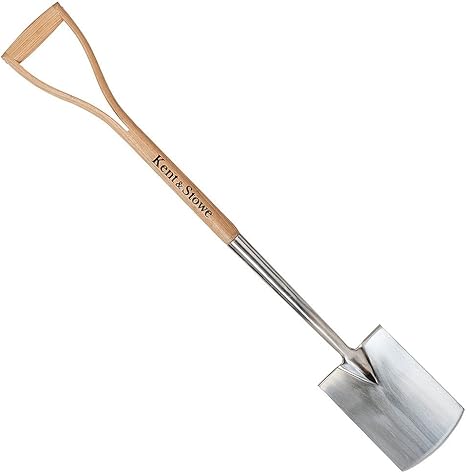 Kent & Stowe Garden Life Stainless Steel Lightweight Digging Spade ...