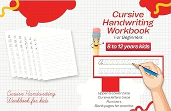 Amazon.com: Cursive Handwriting Workbook : A Comprehensive Cursive ...