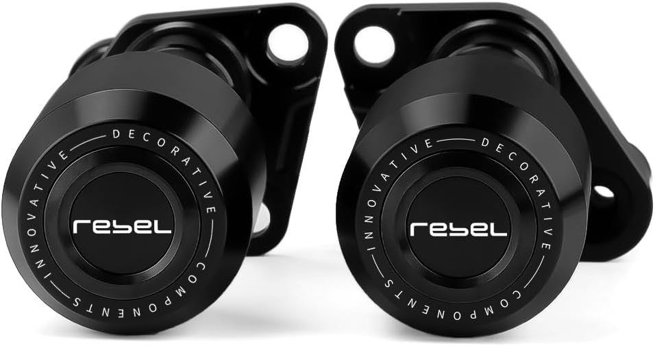 Amazon.com: Mokiton Motorcycle Frame Sliders Crash Bar Protector ...