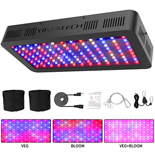 GREENGO 1200W LED Grow Light Reviews For Indoor Plants Veg and Flower