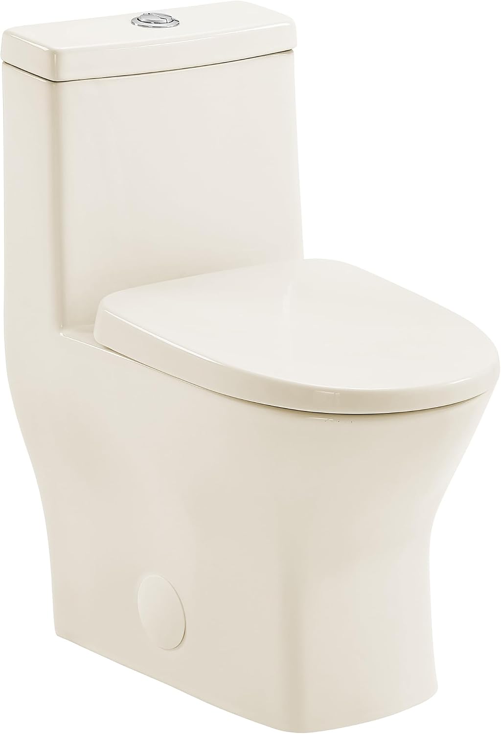 Carlton MacKenzie One-Piece 10" Rough-in 1.1/1.6 GPF Dual Top Flush ...