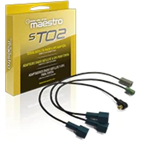 Amazon.com: Maestro Acc-SAT-TO2 Sat Radio and GPS Antenna adaptors for ...