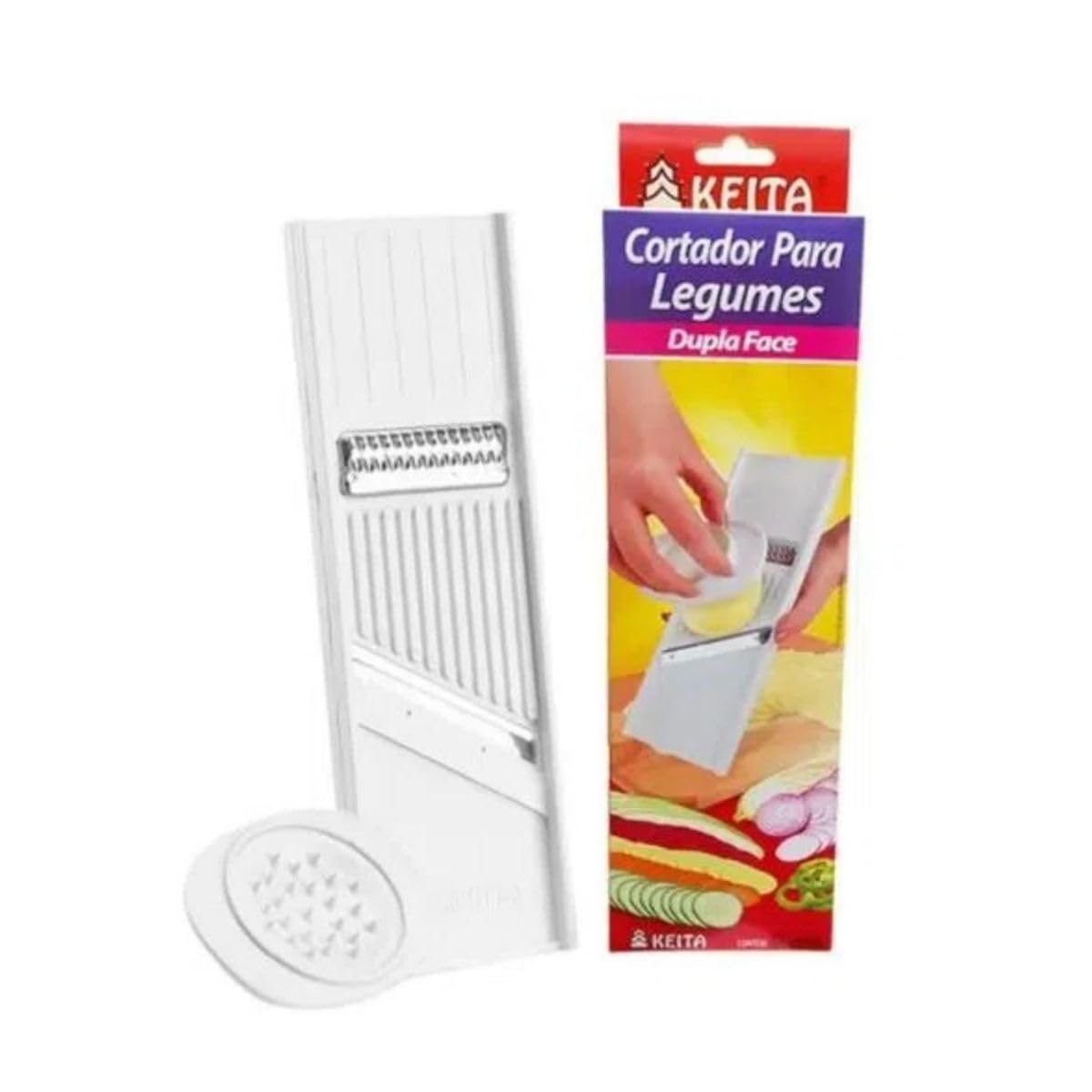 Cortador Fatiador de Legumes KEITA, Kitchen, CD01 Dupla Face | Amazon ...