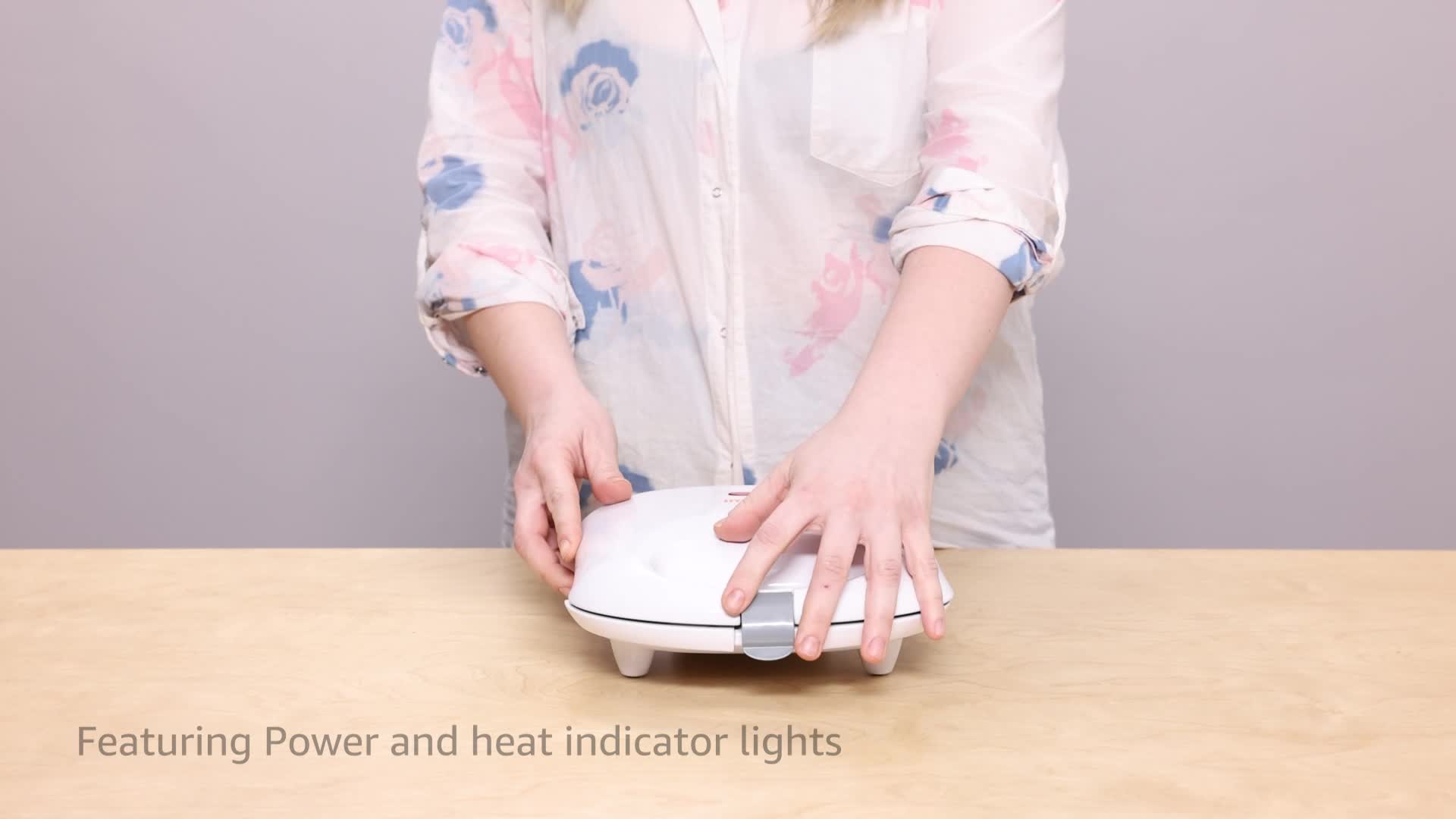 Watch IMUSA USA Electric Arepa Maker With Nonstick Surface on Amazon Live