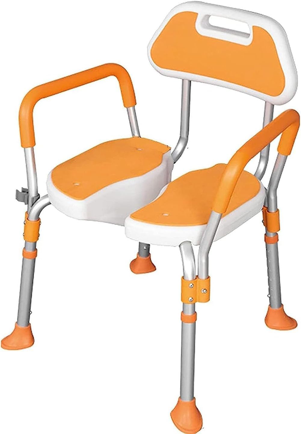 SEVSO Foldable Shower Chair, Shower Stool, Height-Adjustable Shower ...