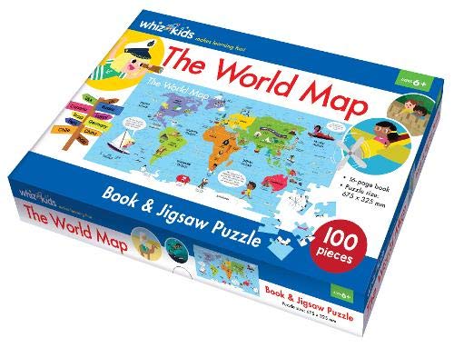 The World Map Book and Jigsaw Puzzle (Whiz Kids): unknown author ...