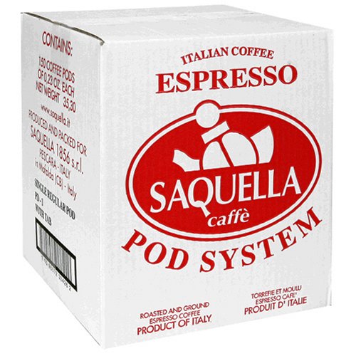 Amazon.com: Saquella Caffe Espresso Pods, 150-Count Case : Grocery ...