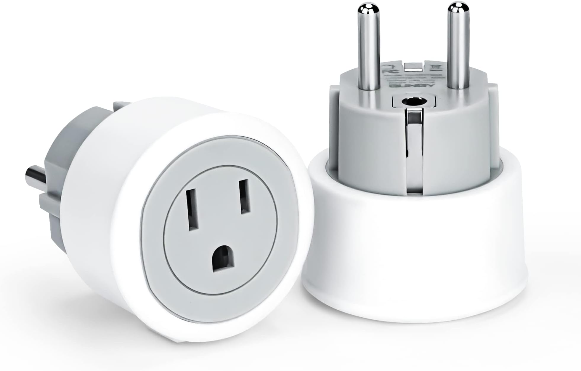 Adaptador Enchufe Americano a Español Adaptador Americano a Europeo ...