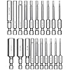 MulWark Magnetic Hex Head Allen Key Bit Set 20PC (10pc Metric & 10pc ...