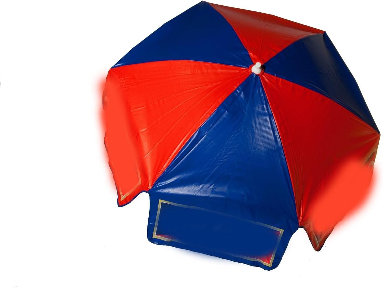 Amazon.com : 6' Patio Umbrella, umbrella is heavy-duty P'VC vinyl cover ...