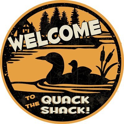 Amazon.com: OMSigns Sun Protected Quack Shack Metal Sign for Decorating ...