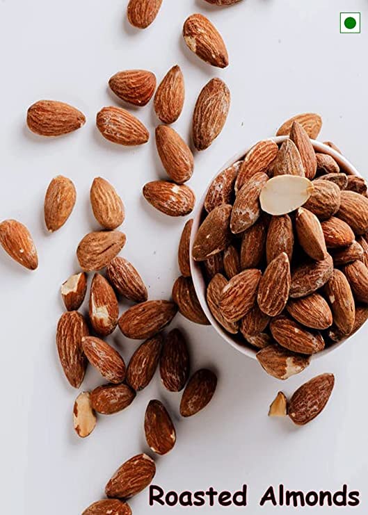Spices Shop Roasted Almond Vaja Kath Badam 1kg 1800 500gm, 46% OFF