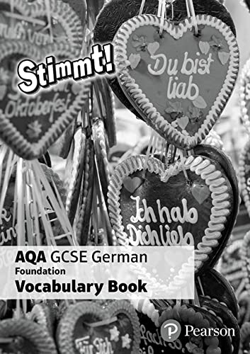 Stimmt! AQA GCSE German Foundation Vocabulary Book (pack of 8): Amazon ...