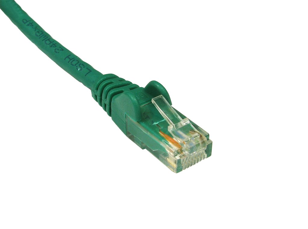 World of Data – 1m Network Cable (GREEN) – CAT5e (enhanced) – RJ45 ...