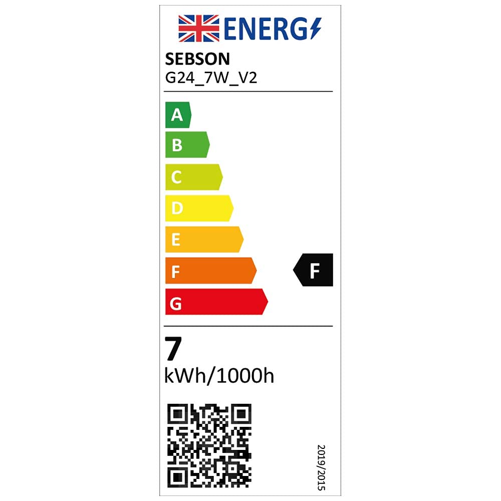QLEE G24q 4 Pin LED Light Bulb PL-C Retrofit CFL Replacement 26W G24q-2 ...