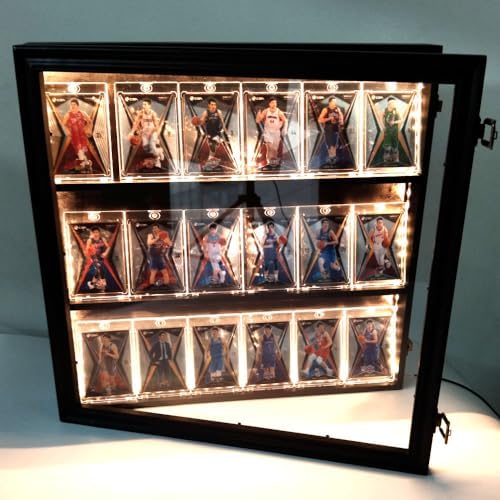 Amazon.com: Sports Card Display Case Trading Card Storage Box,Baseball ...