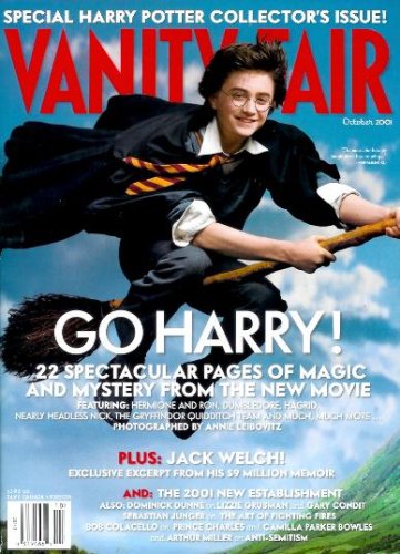 Vanity Fair Magazine - October 2001: 22 Pages of Harry Potter: Graydon ...