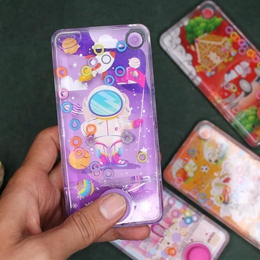Prime Cute Cartoon Theme Handheld Water Ring Game Water Bubble Ring ...