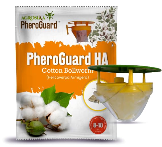 Agrosiaa Pheroguard HA Combo Pack Pheromone Lure for Cotton Bollworm ...