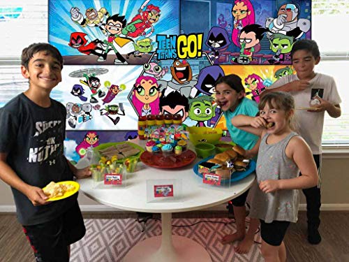 Teen Titans Go Backdrop Poster TV Cartoon Theme Photography Backdrop ...