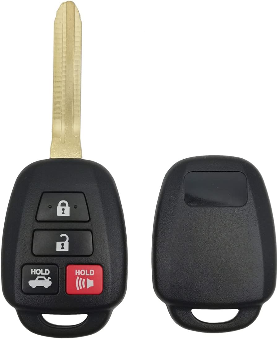 Amazon.com: Replacement Key for 2014-2016 Toyota Camry Corolla Keyless ...