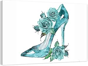 Amazon.com: ARTZGX High Heels Canvas Wall Art Fashion Woman Pictures ...