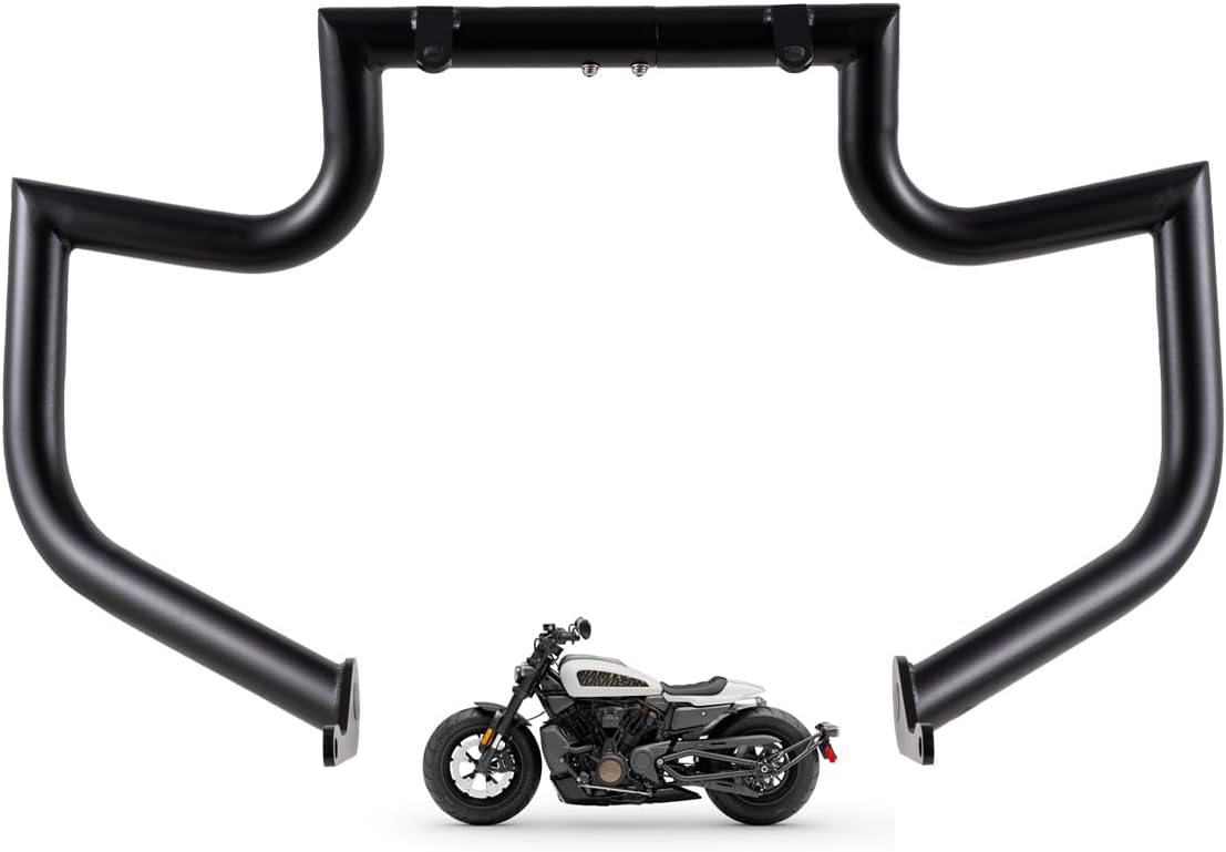 Amazon.com: Gamyipp 1.5" Crash Bar Engine Guard Highway Freeway Bar for ...