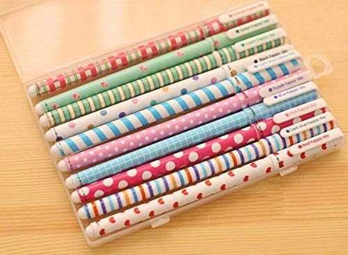 GABZ Journal Writing Pen, Fine Point 10 Cute Colored Gel Pens | Kawaii ...