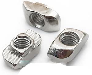 M3 M4 M5 M6 M8 hammer head t nut Drop in fasten connector slide nut for EU 2020 3030 4040 4545 ...