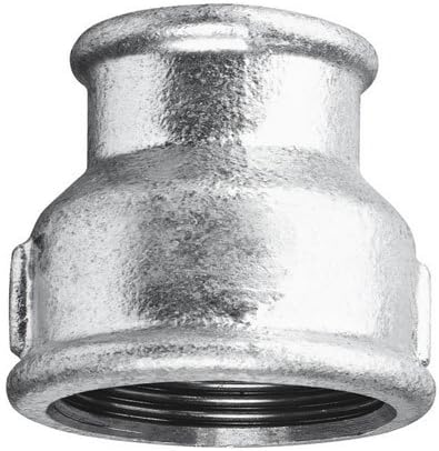 Amazon.com: FTM - 2"X1" BSP REDUCING SOCKET GALV - Galvanised, BSPP ...