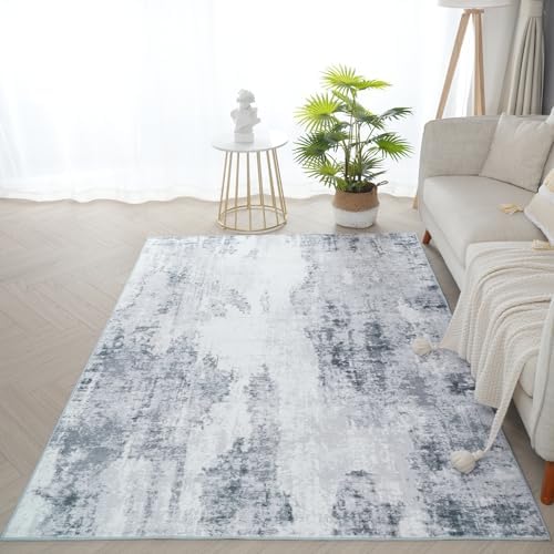 Modern Abstract Area Rug 5x7 Rugs for Living Room Bedroom-Carpet ...