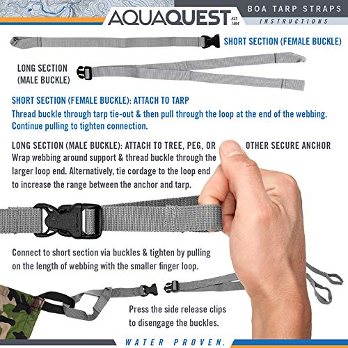 Snapklik.com : Boa Tarp Straps - Versatile Webbing Compression System ...